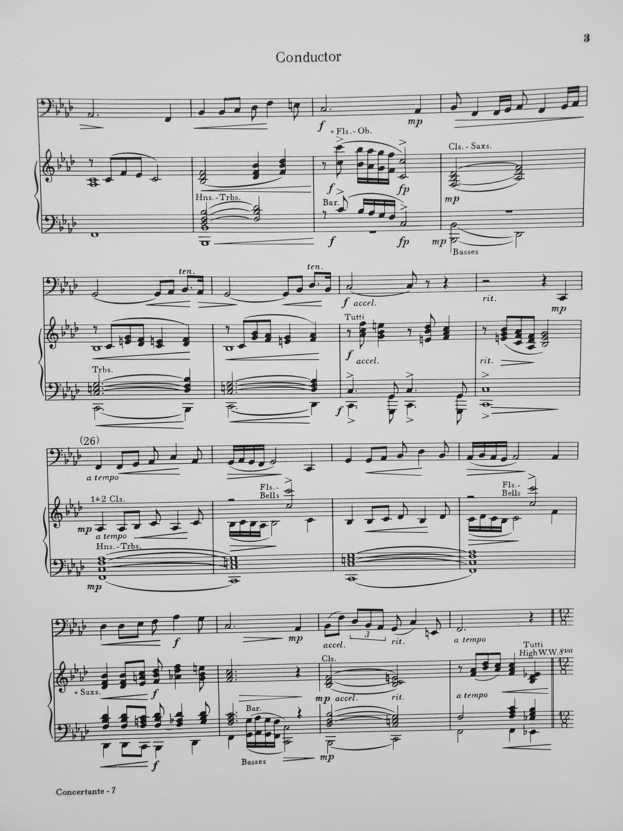 Concertante Solo for BBb Bass Garold L Walters – ABA Library