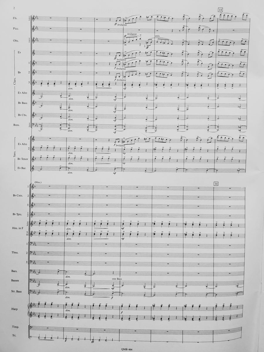 Overture to Candide Leonard Bernstein arr. Clare Grundman – ABA Library